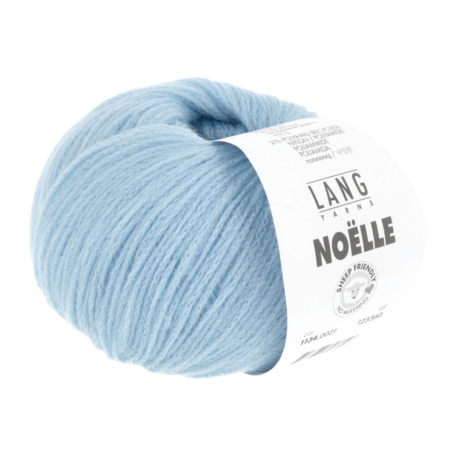 Lang Yarns Noelle 1134.0021 Light Blue - Hobbydoos.nl