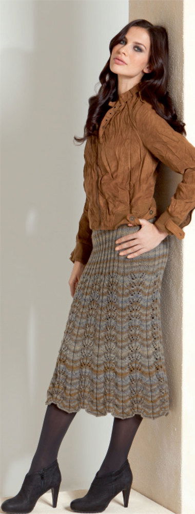 Breipatroon Lang rok